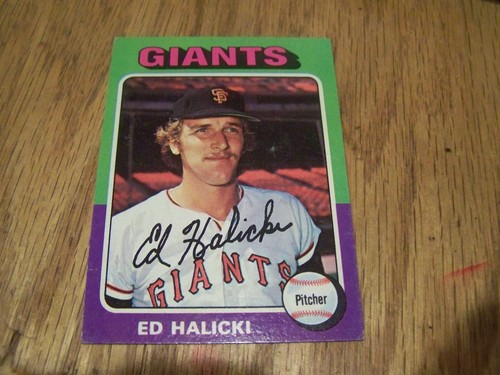 ED HALICKI 1975 TOPPS BASEBALL CARD # 467 | eBay