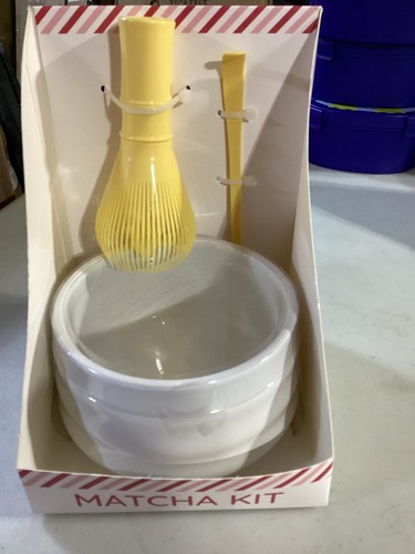 Target Bullseye Matcha Kit Whisk 3 Piece White for the Tea Enthusiast ...