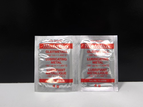 Metaflux 70-8508 Gleitmetall Metal Lubricating Paste 4 gram packet - Qty 2 | eBay
