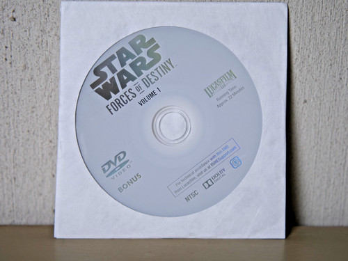 Star Wars: THE FORCES OF DESTINY DVD DISNEY VERY RARE AND OUT OF PRINT ...