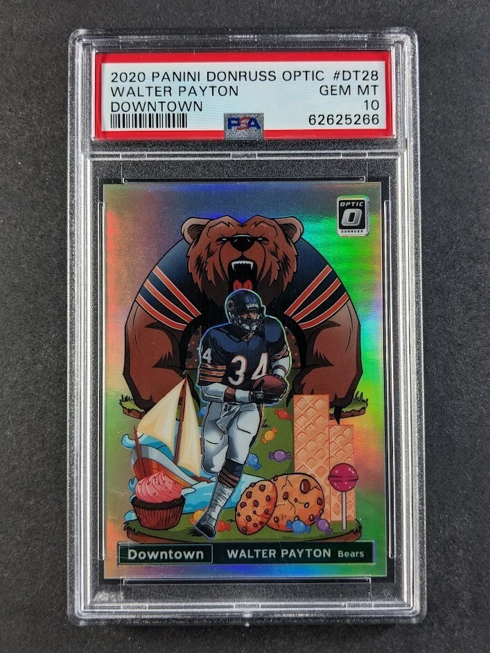 Walter Payton 2020 Optic #DT-28 Downtown /(SSP) Price Guide - Sports ...