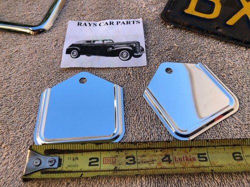 2 - NEW VINTAGE STYLE CALIFORNIA LICENSE PLATE YEAR & MONTH TAG HOLDER ...