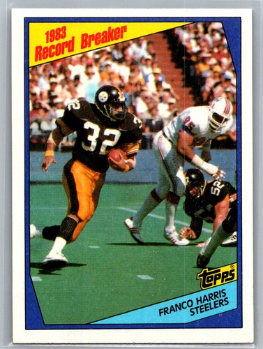 Franco Harris 1984 Topps Pittsburgh Steelers 3 | eBay