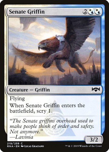 Senate Griffin | MtG Magic Ravnica Allegiance | English | Near Mint ...