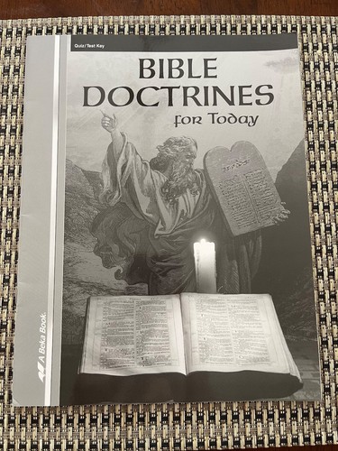 Abeka Bible Doctrines for Today quiz/test key 10th grade | eBay