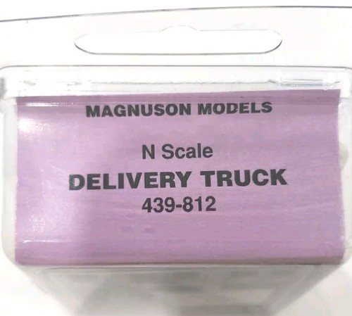 1956 Magnuson Models N scale #439-812 Delivery Truck Kit - Sealed NEW ...