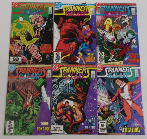 Spanner's Galaxy #1-6 FN complete series Nicola Cuti Tom Mandrake DC ...