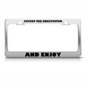If You Can Read This Roll Me Over Humor Funny Steel Metal License Plate ...