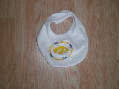 Infant/Baby Iowa Hawkeyes Newborn Bib | eBay
