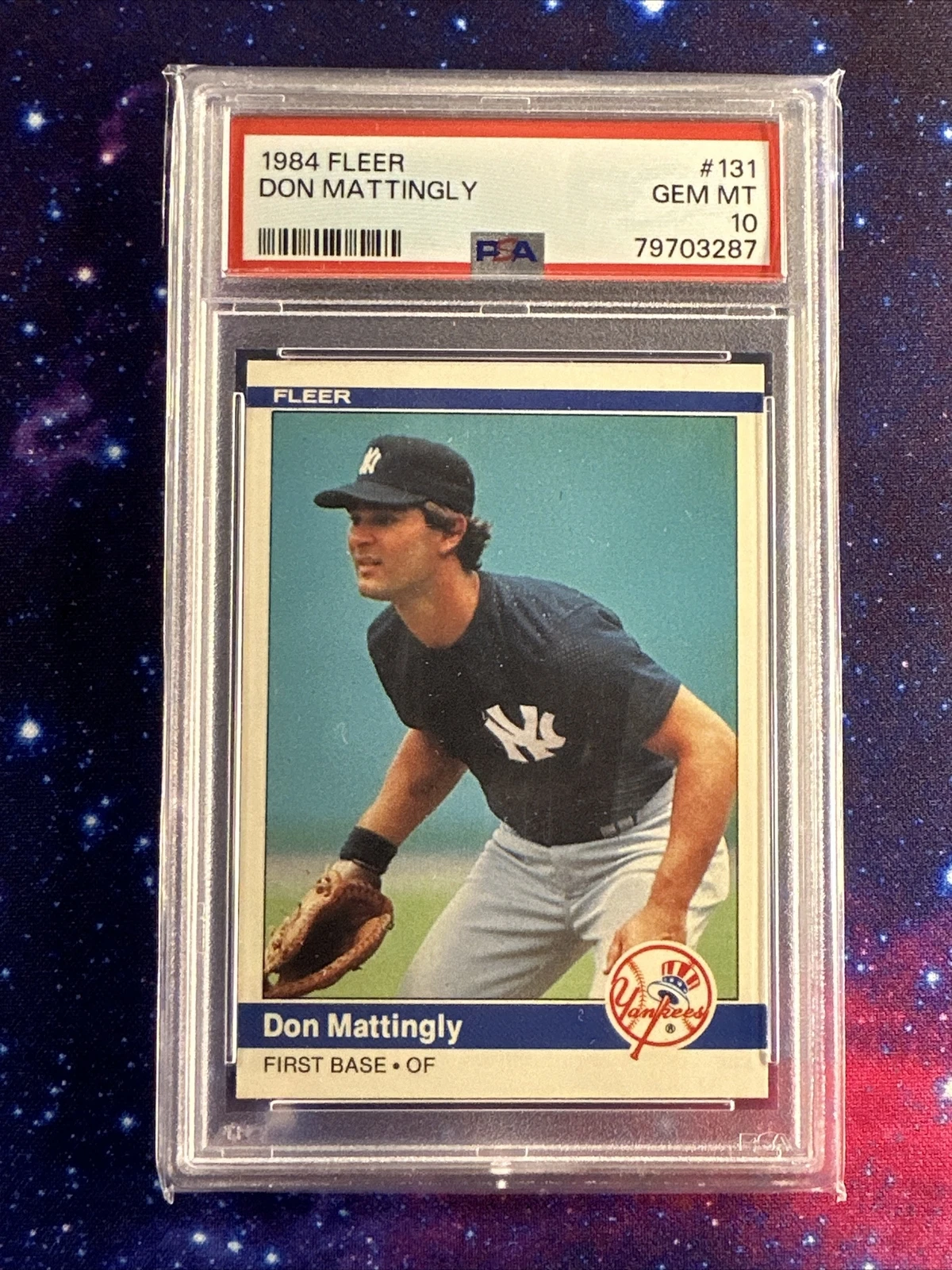 Don Mattingly 1984 Fleer #131 Base PSA 10 Price Guide - Sports Card ...