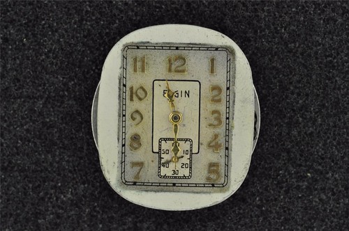 VINTAGE ELGIN MENS WRIST WATCH MOVEMENT, RUNNING , CAL. 489 | eBay
