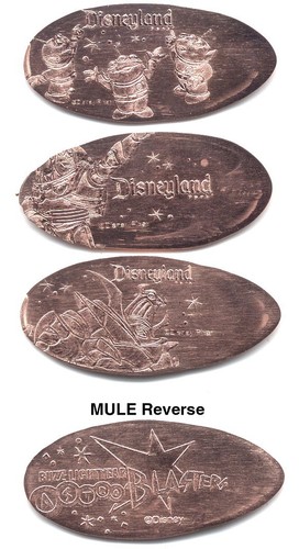 *Copper* Anaheim - Disneyland Buzz Lightyear #2 (3)made with pre82 ...