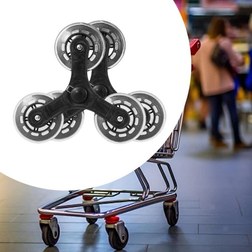 2Pcs Trolley Triangle Wheels Replacement Portable Utility Wear ...