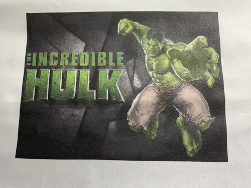 1 Incredible Hulk Quilt Block “Super Hero Fabric Material Sew Square ...