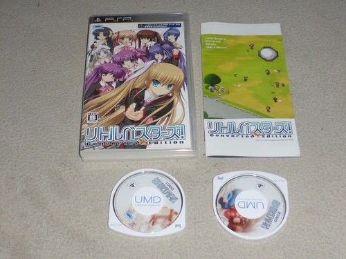 PSP GAME LITTLE BUSTERS CONVERTED EDITION COMPLETE W CASE & MANUAL ...