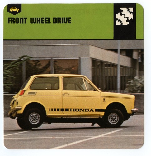 Front Wheel Drive - Car Mechanics Auto Rally Edito Service SA Card | eBay