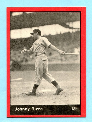 1977 TCMA 1939 1940 Cincinnati Reds -John Rizzo- Box 912 | eBay