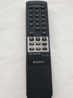 Sony Cd Remote Control for sale | eBay