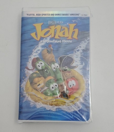 Jonah a Veggie Tales Movie VHS 2002 Outtakes Clamshell Big Ideas 1 Ship ...