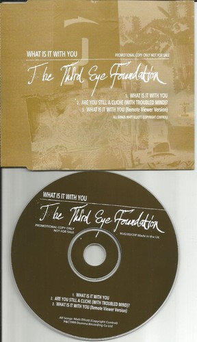 THIRD EYE FOUNDATION What is w/ UNRELEASED &RARE Trk DIFF ART PROMO DJ ...