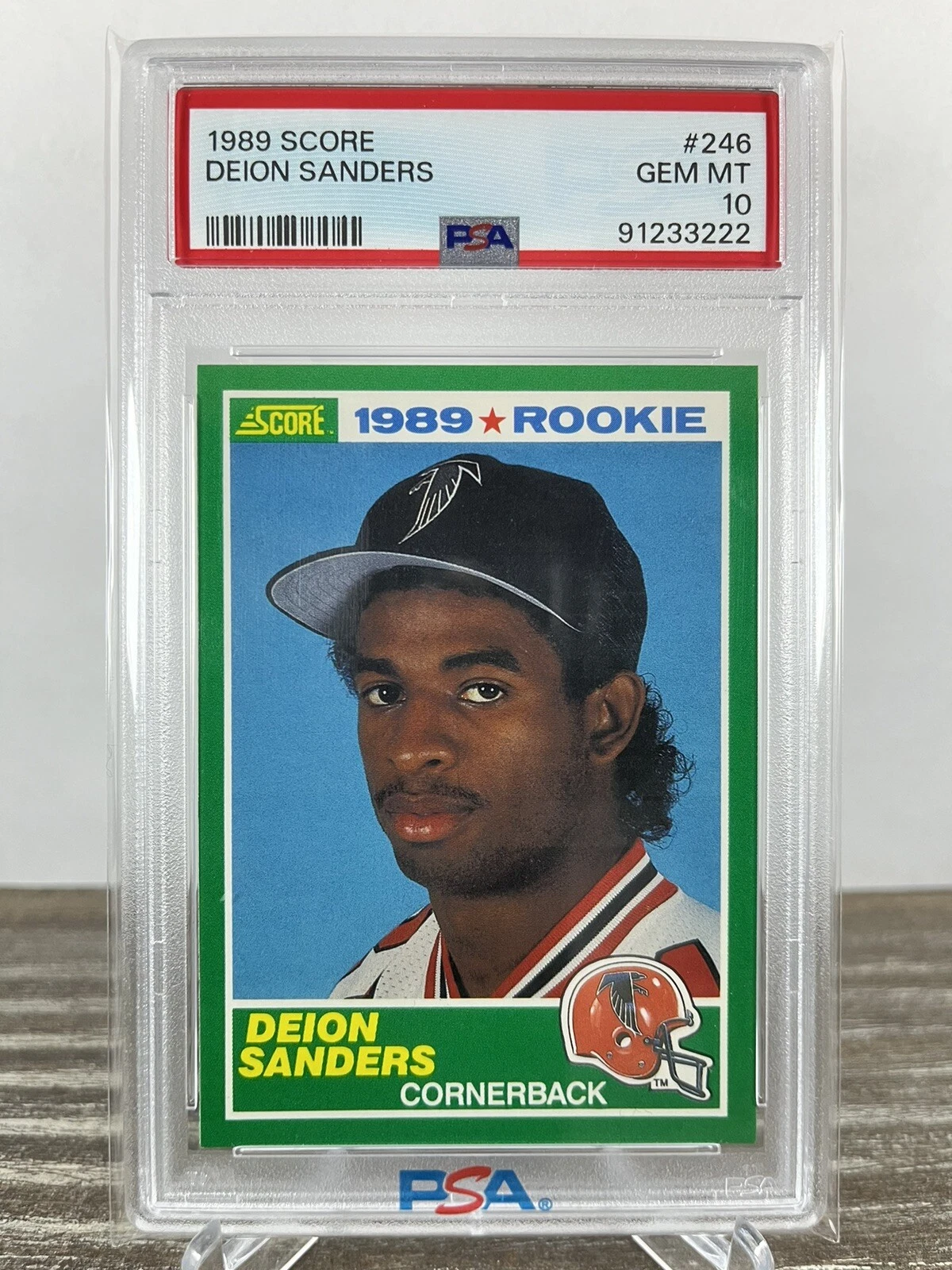 Deion Sanders 1989 Score #246 Base Price Guide - Sports Card Investor