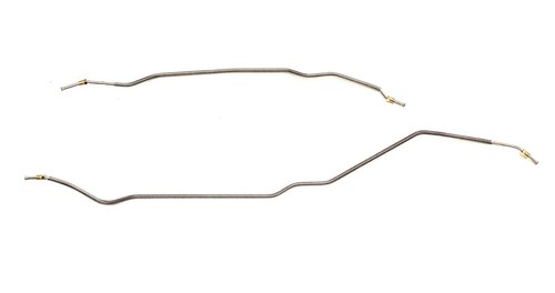 Stainless Pre Bent Rear Axle Brake Lines For 1969 Camaro/69-74 Nova ...
