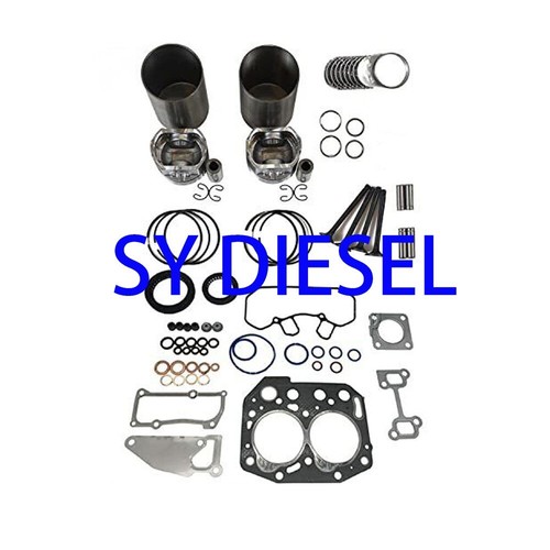 L2E Engine Overhual Rebuild Kit Valves for Mitsubishi L2E-61ES L2E-SDH ...