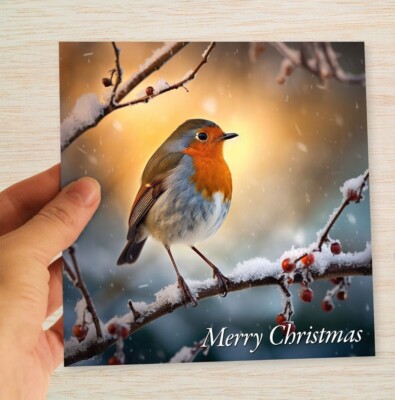 Robin Christmas Cards for sale | eBay