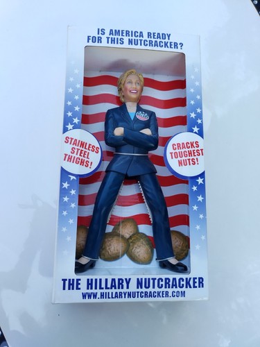 Hillary Clinton 9" Nutcracker New—She’ll Crush Your Nuts. - Patent ...