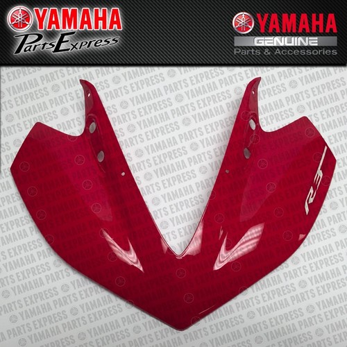 NEW 2015 YAMAHA YZF R3 YZFR3 FRONT UPPER COWLING FAIRING RED 1WD-XF83F ...