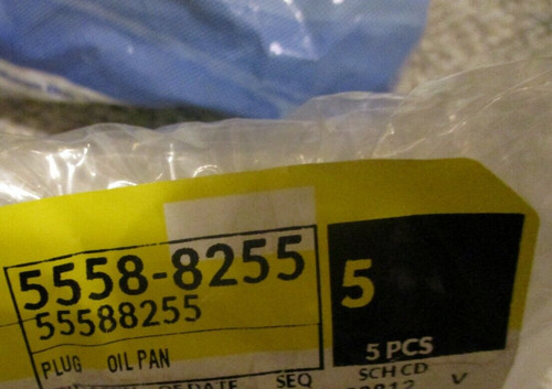 55588255 NEW GM OEM OIL PAN DRAIN PLUG CHEVROLET CRUZE Diesel | eBay