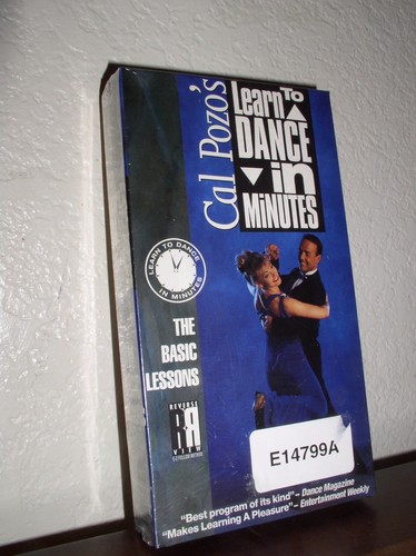 Cal Pozos Learn to Dance in Minutes -V.1 -The Basic Lessons (VHS,1988 ...