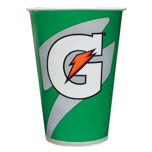 100 Pack - Gatorade Sideline Gear - 7 oz Disposable Paper cups | eBay