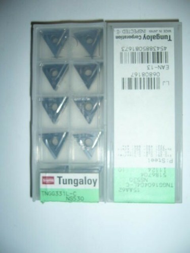 Tungaloy Turning Inserts TNGG160404L-C NS530 Carbide Inserts ***New ...