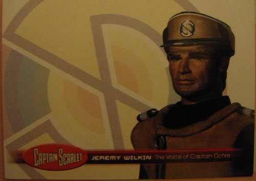 CAPTAIN SCARLET: AUTOGRAPH CARD: JEREMY WILKIN AS CAPTAIN OCHRE JW ...