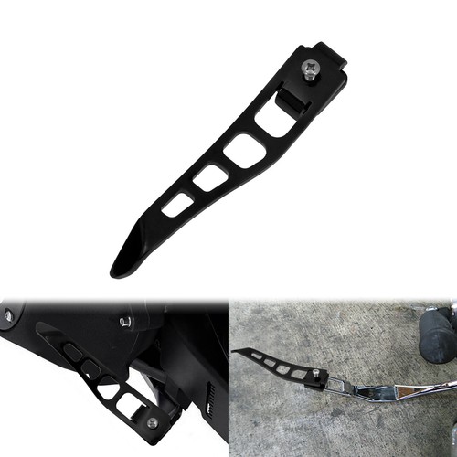 Black Stand Kickstand Extension For Harley Dyna Low Rider Wide Glide ...