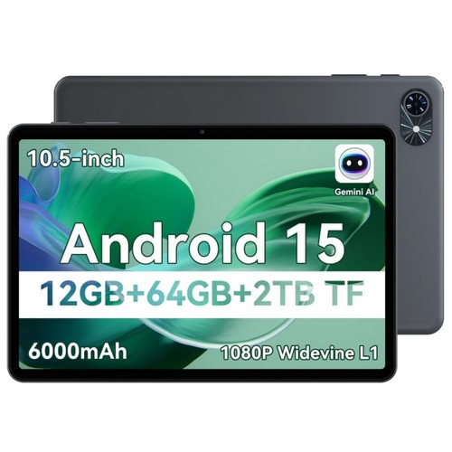 TABWEE T80 WiFi Tablet 10.5 Inch Android 15 12GB+64GB/2TB 6000mAh Gemni AI GPS | eBay UK