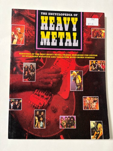 The Encyclopedia of Heavy Metal Guitar Tab / Tablature Book - Wise 1990 ...