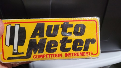 Auto Meter Competition Instruments Nascar Sticker / Decal | eBay