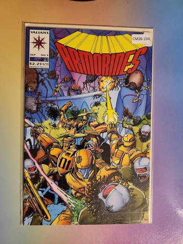 ARMORINES #3 VOL. 1 HIGH GRADE VALIANT ENTERTAINMENT COMIC BOOK CM26 ...