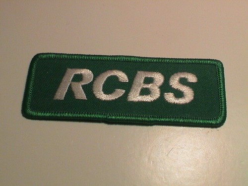 RCBS BULLETS AMMUNITION GUN POWDER CARTRIDGE SHOTGUN SHELL HUNTING PATCH NEW | eBay