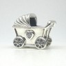Authentic Pandora Sterling Silver Baby's Pram Clear CZ Charm 792102CZ ...