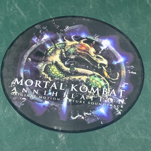 NEW LP DRAGON Picture Disc ~ Mortal Kombat Annihilation Game Soundtrack ...