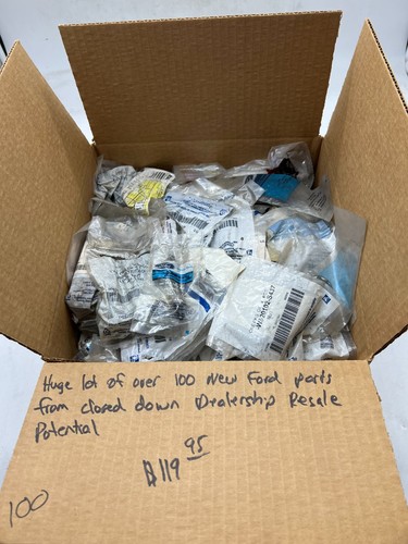 Lot Of Over 100 New Ford Parts From Closed Dealership Resale Potential ...