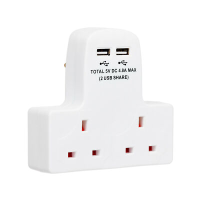 2 way plug adaptor products for sale | eBay