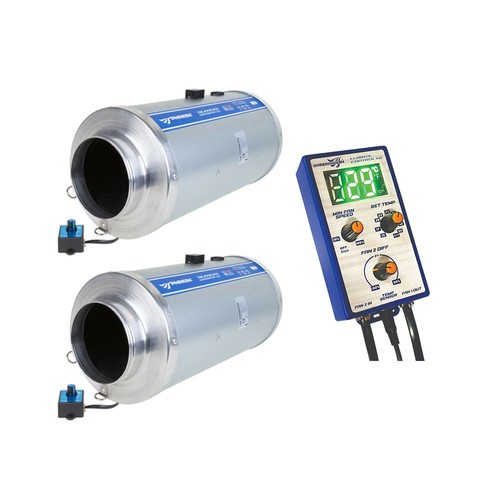 1 x Hyperfan v2 Climate Controller + 2 x Hyperfan Silenced EC Fan v2 150MM | eBay Australia