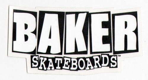 BAKER Skateboard Sticker Decal Skateboard OG LOGO 2.5in x 4in | eBay