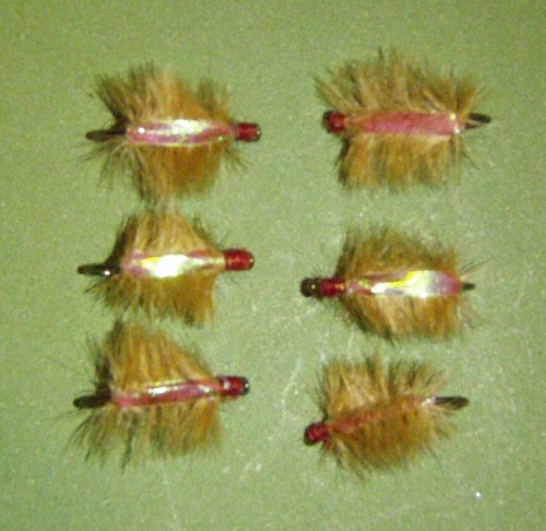 Ray Charles Sow Bug Scud Nymph Midge Fly size 16 Tan HOT PATTERN | eBay