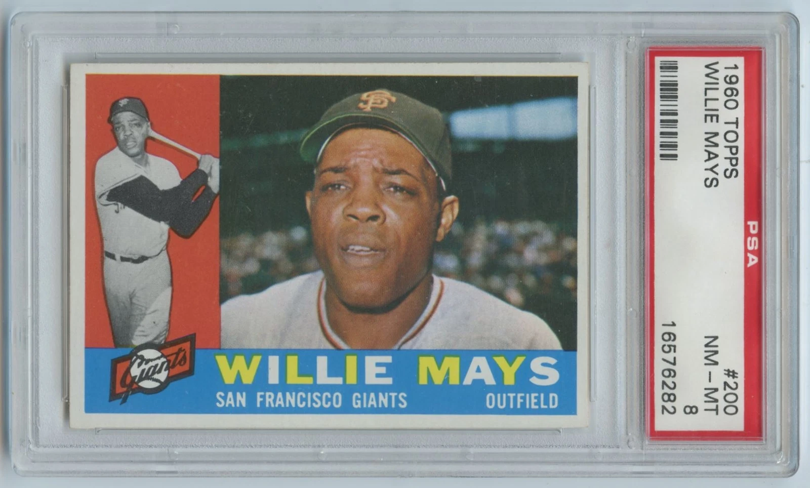 Willie Mays 1960 Topps #200 Base Price Guide - Sports Card Investor