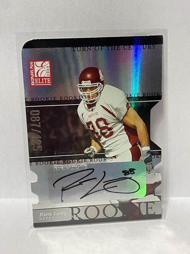 2003 Donruss Elite Turn of the Century Rookie Autograph - RIEN LONG | eBay